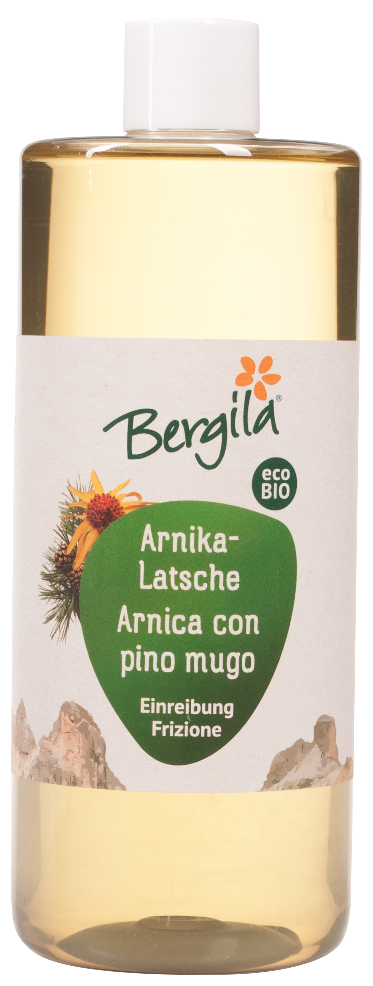 Arnika-Latsche-Einreibung Bio 500 ml von Bergila kaufen » Pur Alps ...