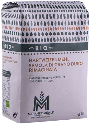 Hartweizenmehl Bio 1 kg von Meraner Mühle kaufen » Pur Alps® Schweiz ...