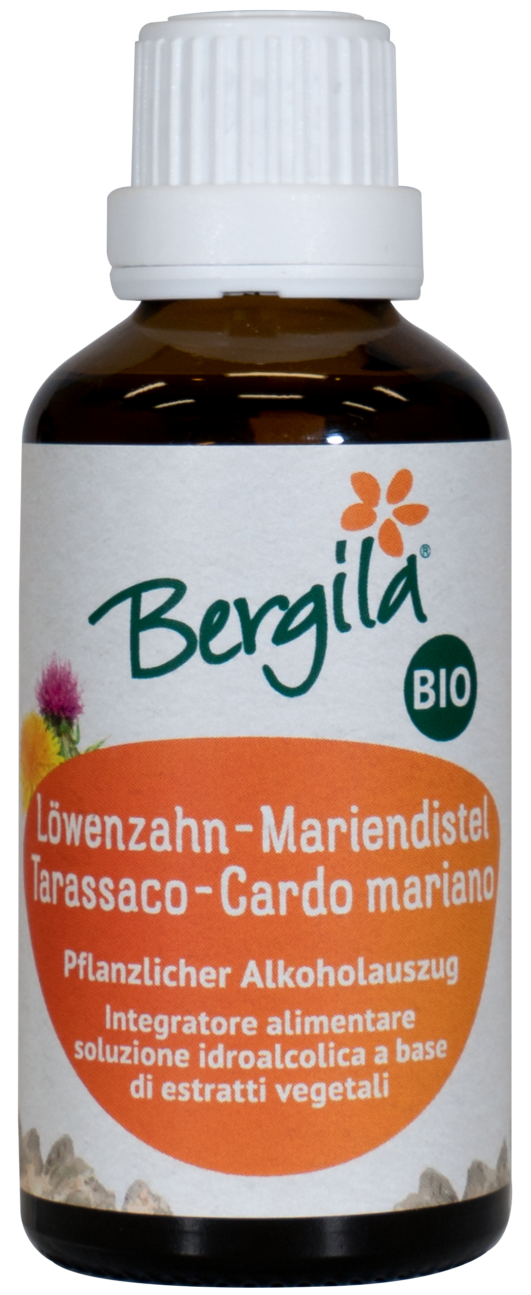 Löwenzahn Mariendiestl Tinktur Bio 50 ml von Bergila kaufen » Pur Alps ...