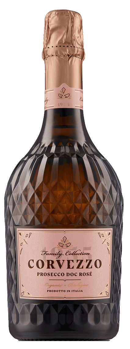 Prosecco Brut Rosé "Family Collection" Bio 2024 0.75 l von Corvezzo ...